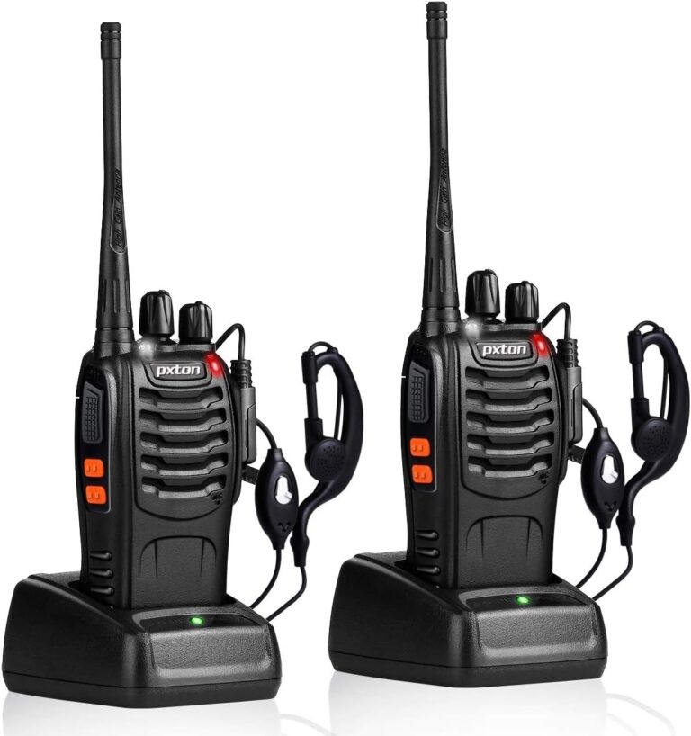 Pxton Walkie Talkies | Long Range Rechargeable 2-Way Radios | Star ...